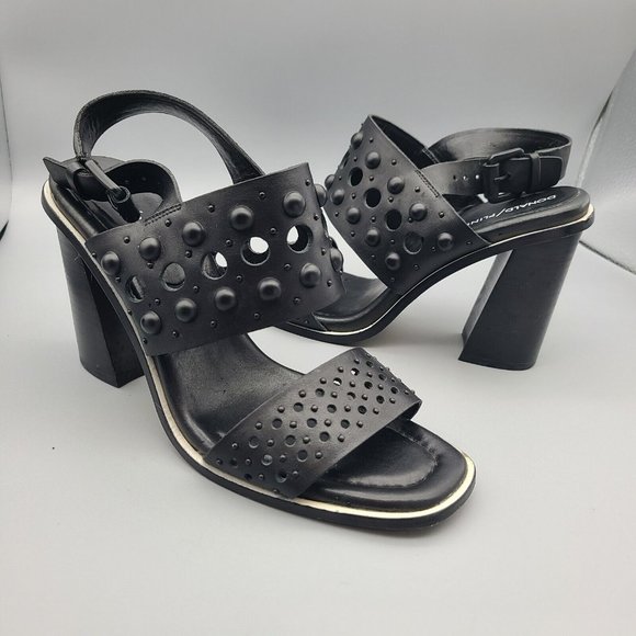 Donald J. Pliner | Shoes | Donald Pliner Women Heel Sandal Estee Black ...